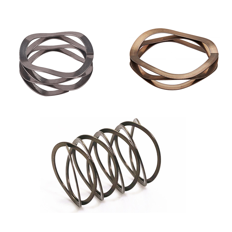 Wholesale Custom stainless steel wave springs with single or multi ...